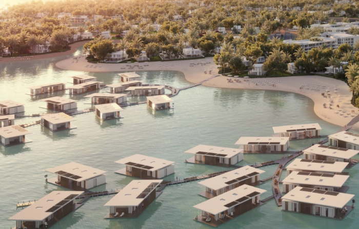 Ramhan Island: Το νέο τεχνητό νησί με τις πλωτές κατοικίες ...
