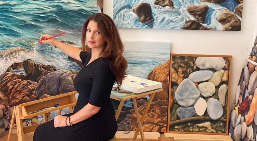 Private Open Studio Event από την Ελληνίδα ζωγράφο Giota Vorgia ...